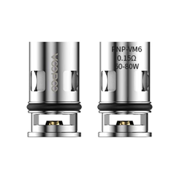 Voopoo PnP-VM6 0,15 ohm Siebverdampferkopf (Drag X, Argus GT,Argus X, Doric 60, Drag H80 S,Drag E60)