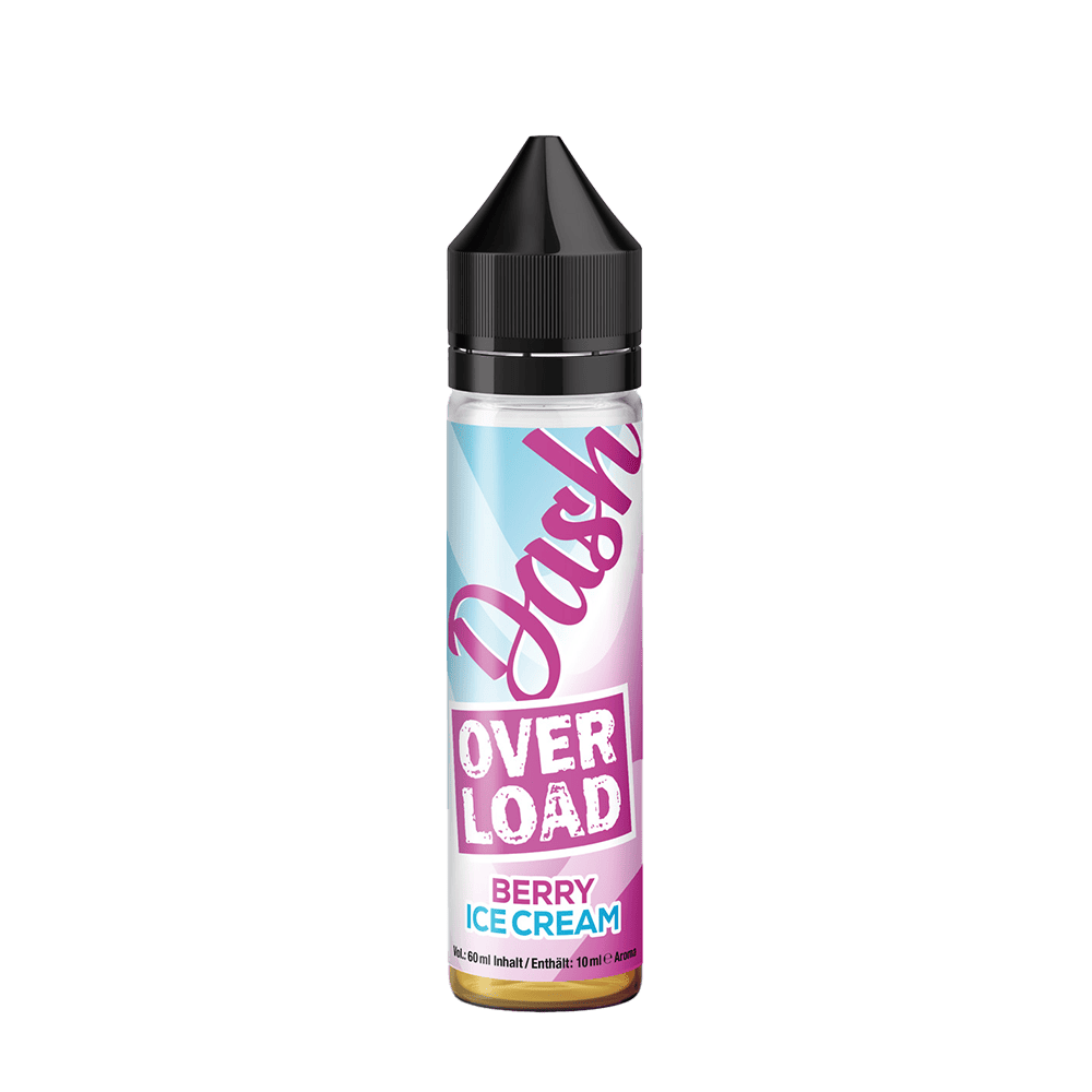 Dash Overload Aroma Longfill - Berry Ice Cream - 10ml in 60ml Flasche | DASH101