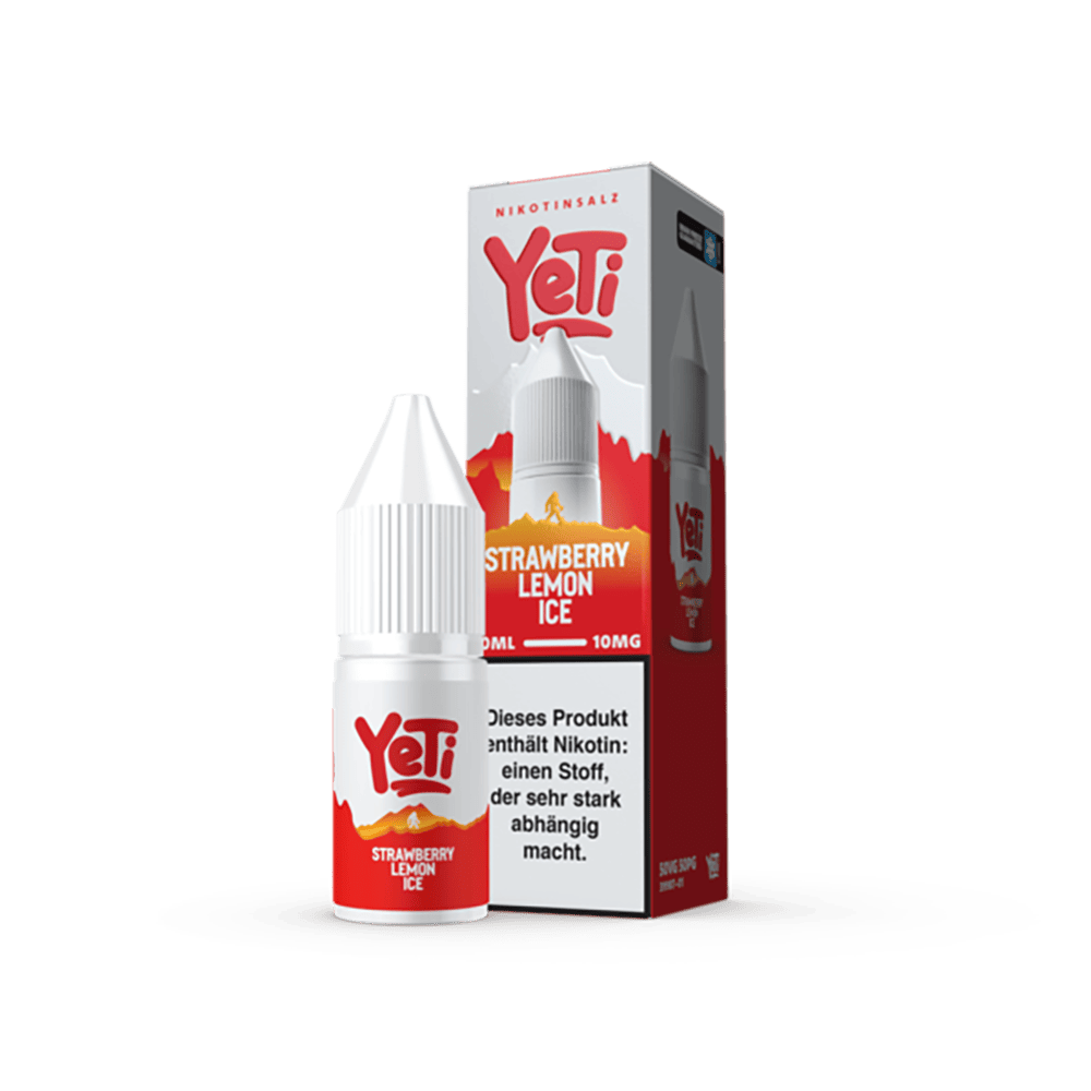 Yeti Summit Nikotinsalz - Strawberry Lemon Ice - Overdosed 10ml Liquid ...